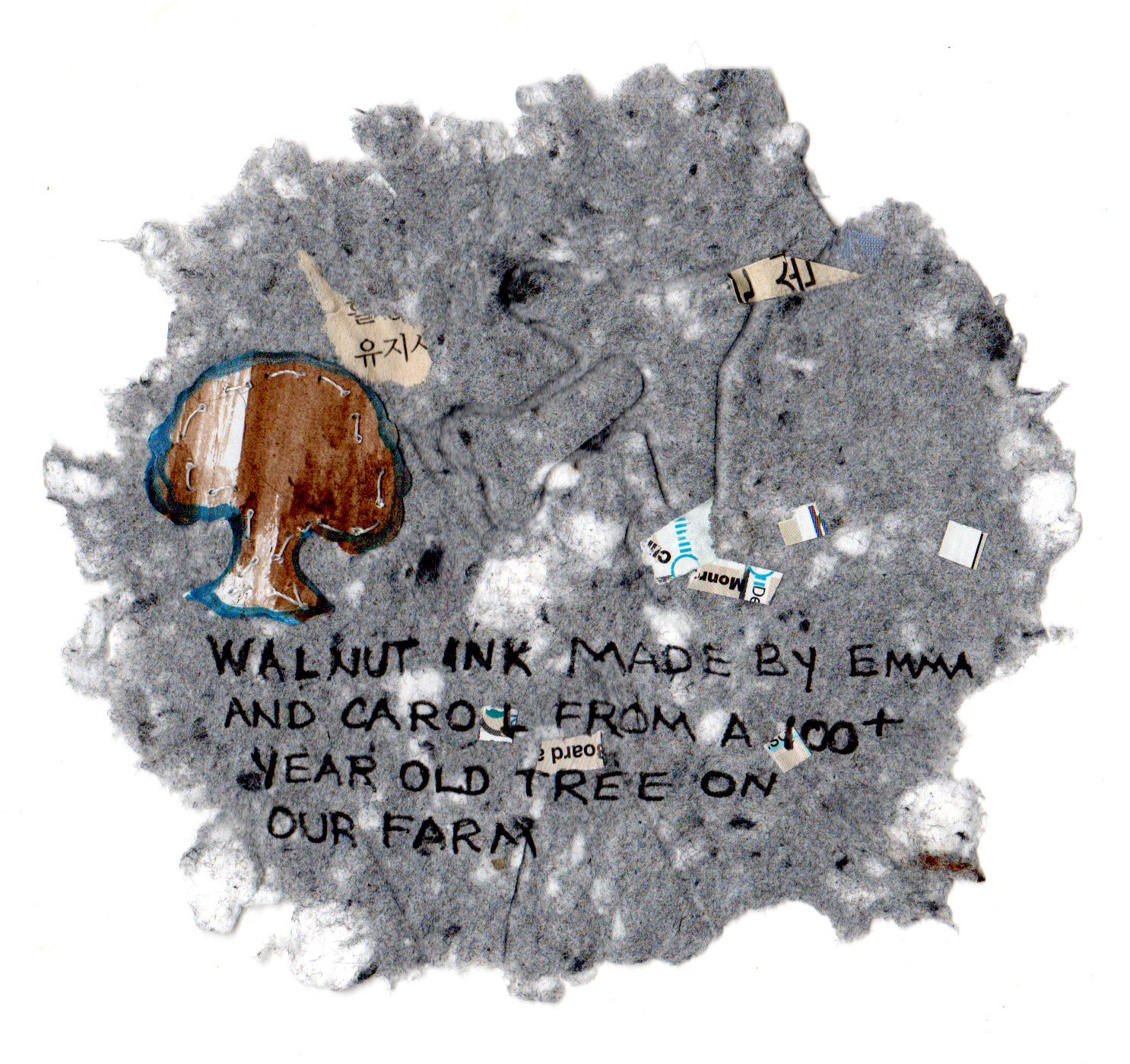 Walnut ink – Treewhispers